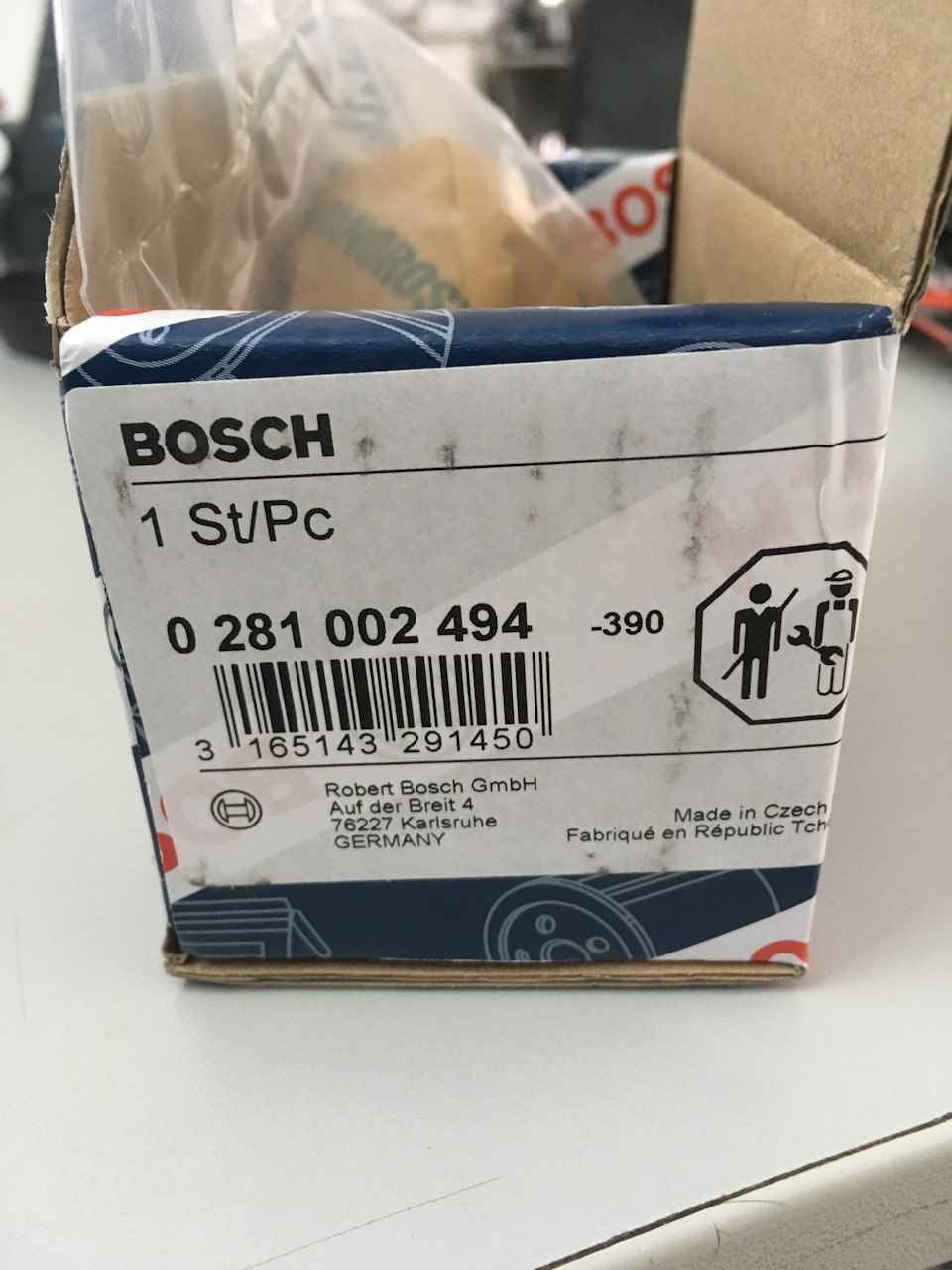 0281002494 Редукционный клапан BOSCH | Запчасти на DRIVE2