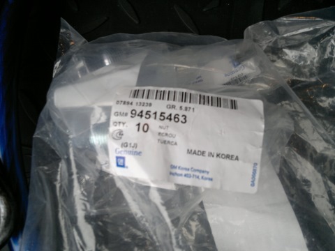 94515463 Гайка М8 GM | Запчасти на DRIVE2