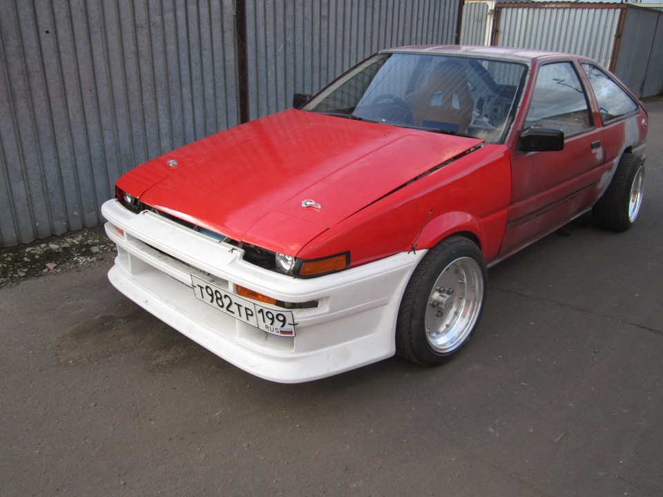 свет, сход-развал, радости и печали — Toyota Corolla Levin (AE85), 4 л ...