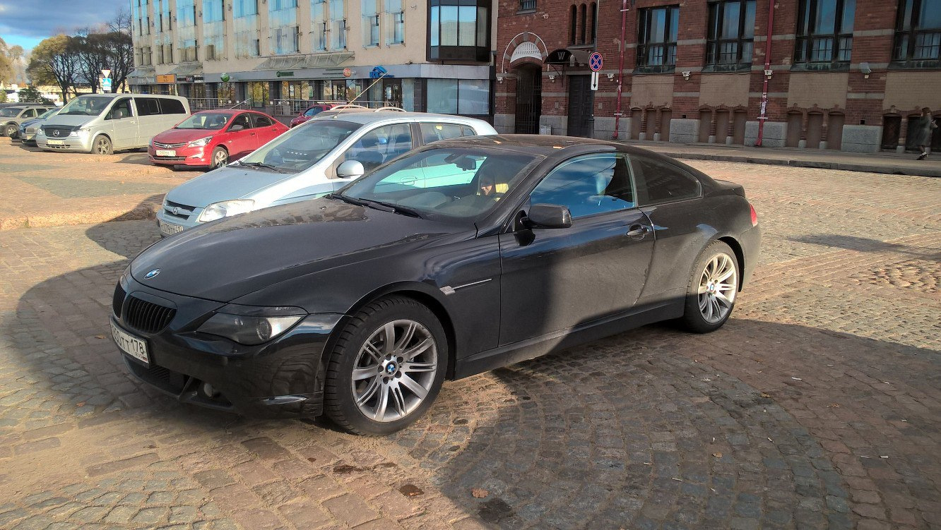 Зима не за горами — BMW 6 series (E63), 4,4 л, 2005 года | колёсные диски | DRIVE2