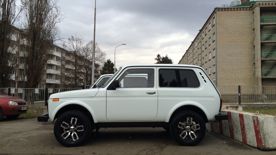 Замер Pride T15 + Kicx 1.1000 — Lada 4x4 3D, 1,7 л, 2012 года ...