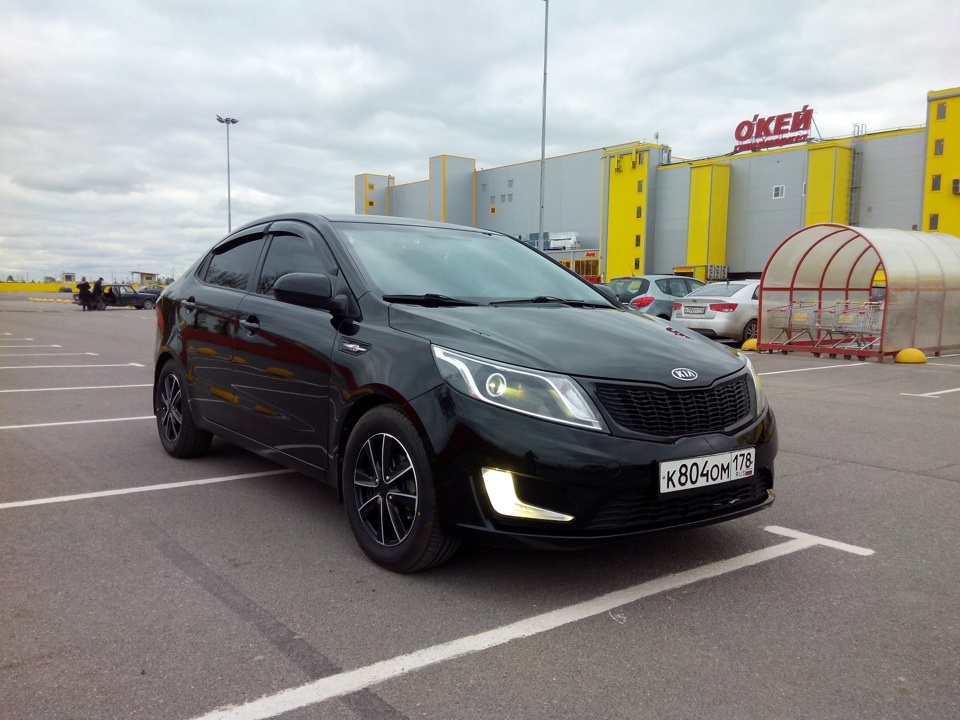 Xenon 3000k — KIA Rio (3G), 1,4 л, 2012 года | стайлинг | DRIVE2