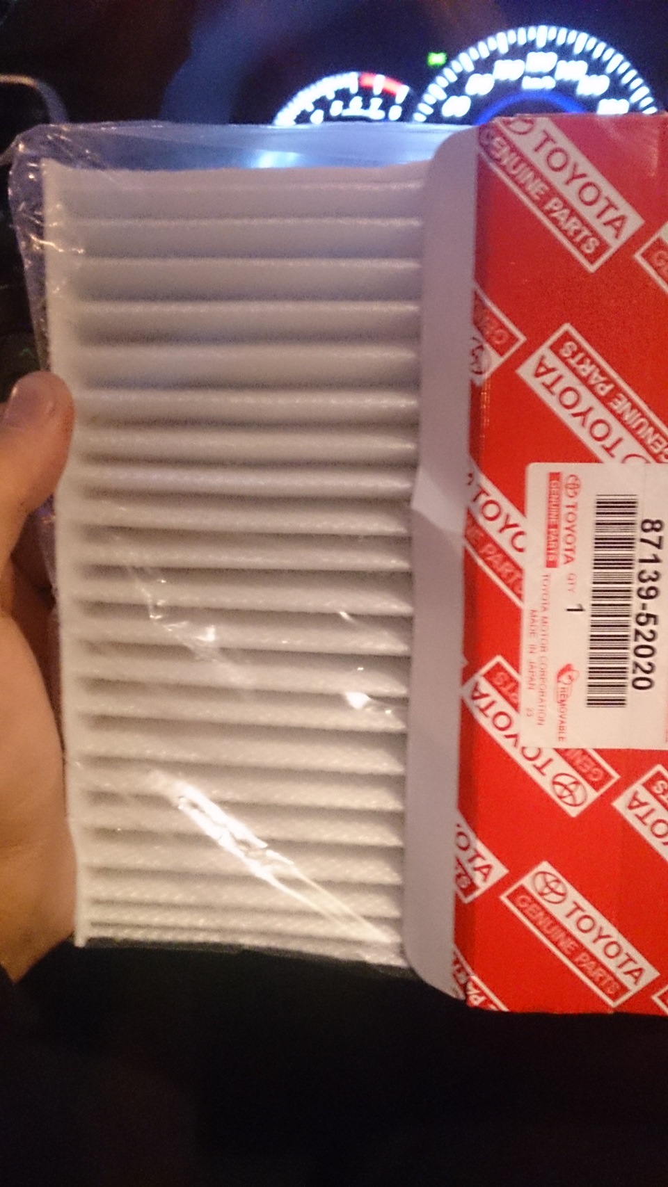 В чем разница салонных фильтров? — Toyota Camry (XV50), 2 л, 2014 года ...