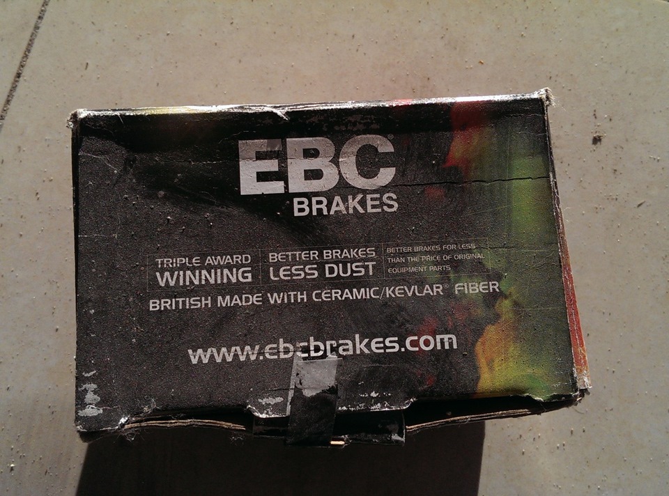 Продам колодки EBC — Volkswagen Golf Mk7, 2 л, 2013 года | запчасти ...