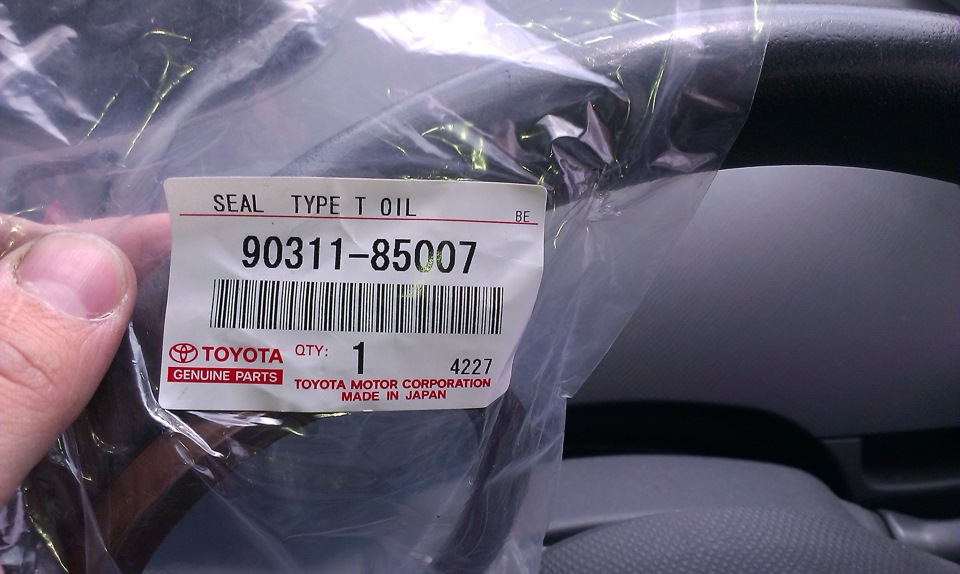 9031185007 Сальник 85*105*10 TC10L9 FKM TOYOTA LEXUS | Запчасти на DRIVE2