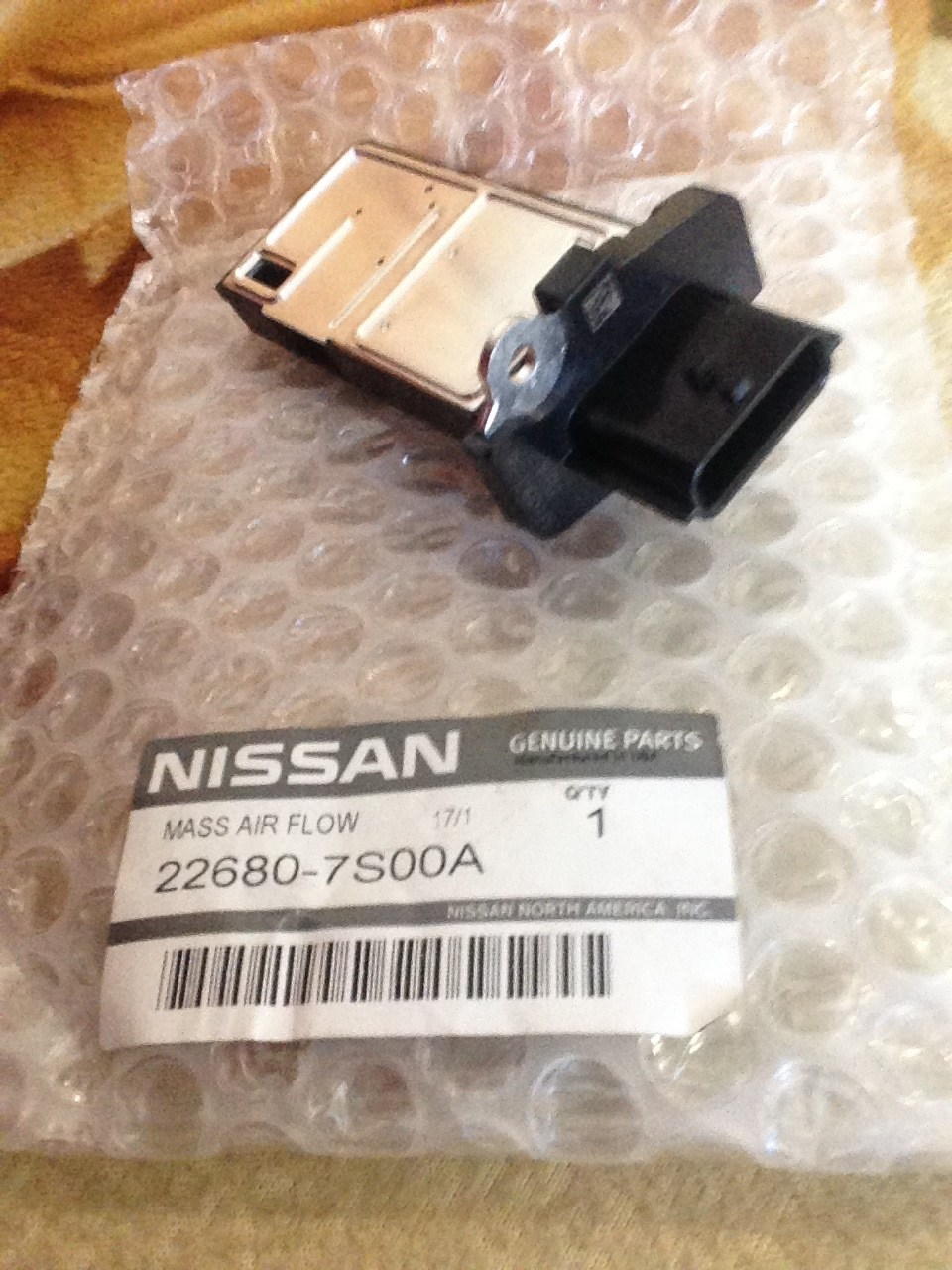 226807S00A Датчик массового расхода воздуха NISSAN INFINITI | Запчасти ...