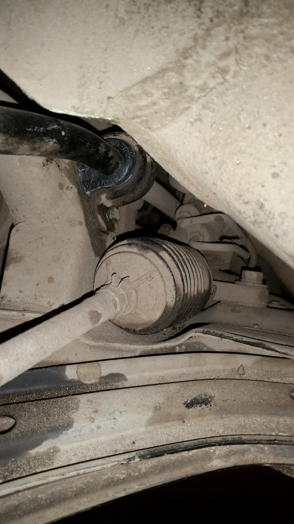 Шаровые, рулевые, пыльники, втулки. — Hyundai Getz, 1,4 л, 2007 года ...
