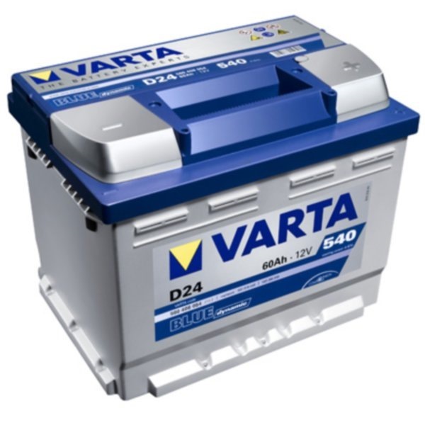 Аккумулятор Varta 60 Ah — Renault Logan (1G), 1,4 л, 2011 года ...
