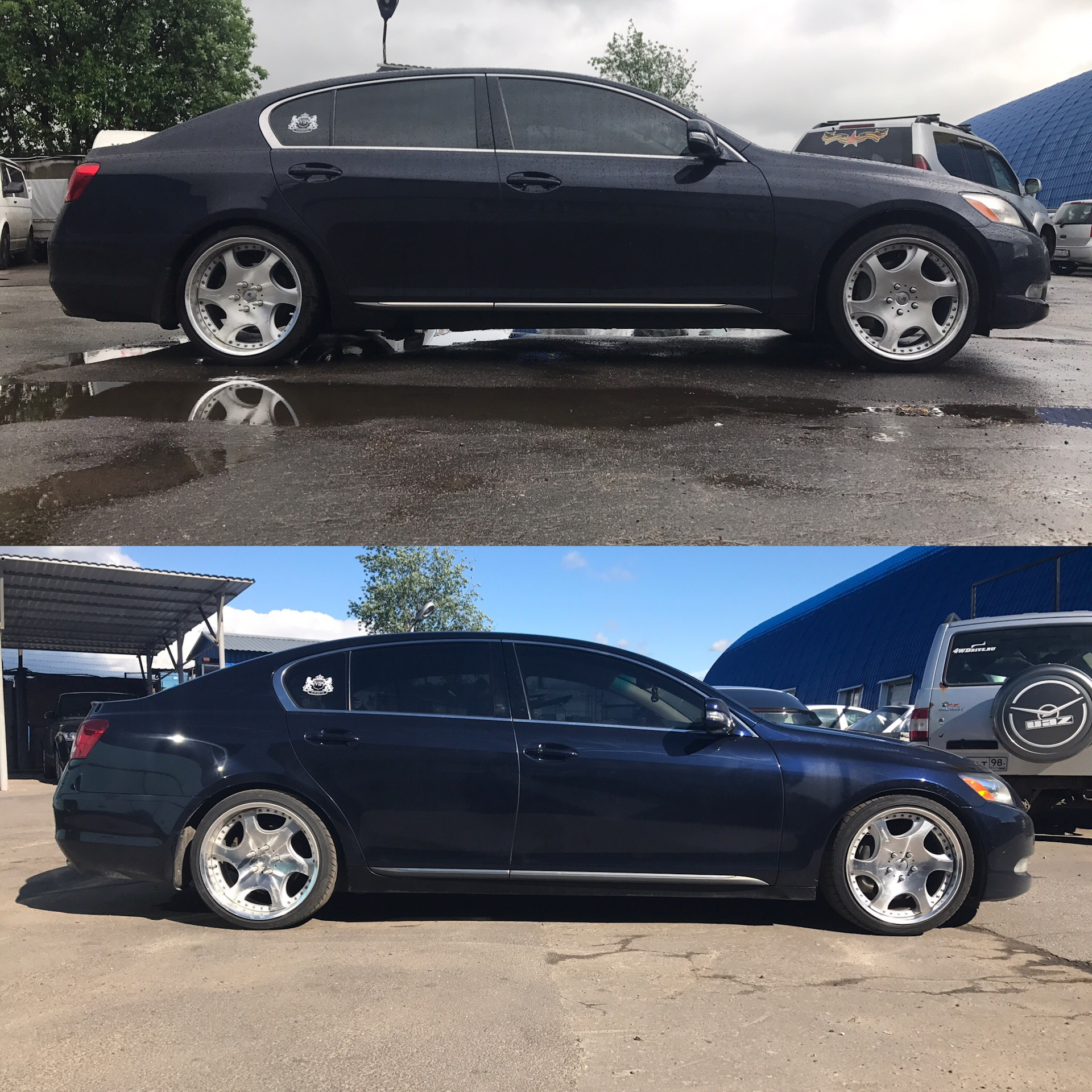 Установка пружин RS-r Ti2000 — Lexus GS (S190), 3 л, 2008 года | тюнинг ...