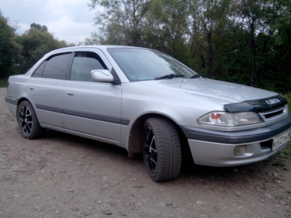 Новые колесики =) — Toyota Carina (7G), 1,8 л, 1997 года | колёсные диски | DRIVE2