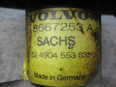 8667253 Амортизатор Volvo | Запчасти на DRIVE2