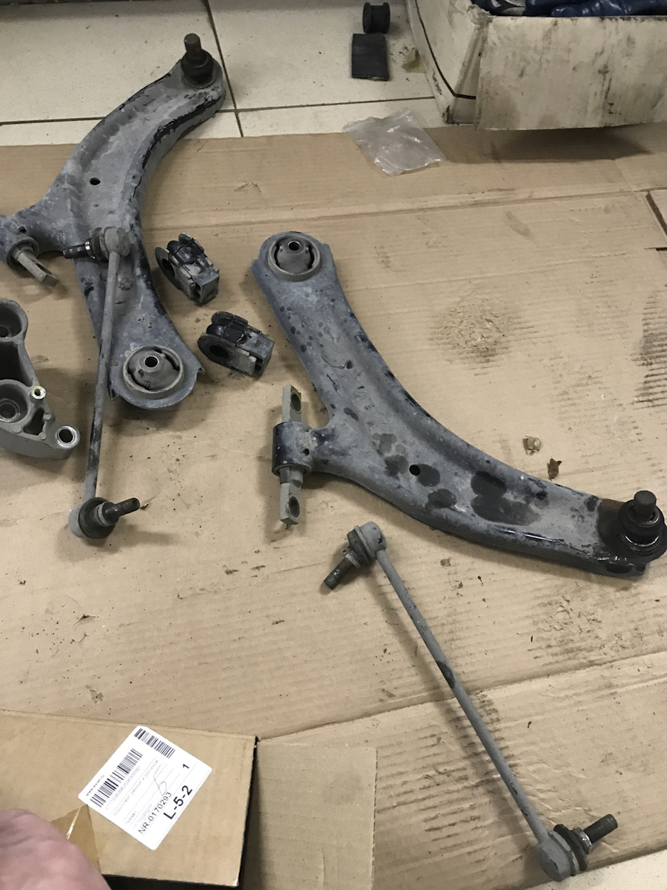 Большое ТО — Nissan X-Trail II (t31), 2 л, 2010 года | визит на сервис ...