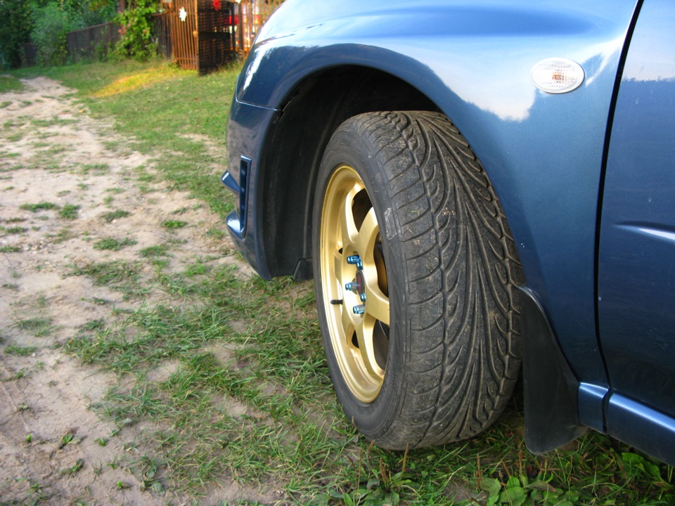 Диски R16 Rays VOLK Racing Te37 for STI Ковка — Subaru Impreza (GD/GG ...