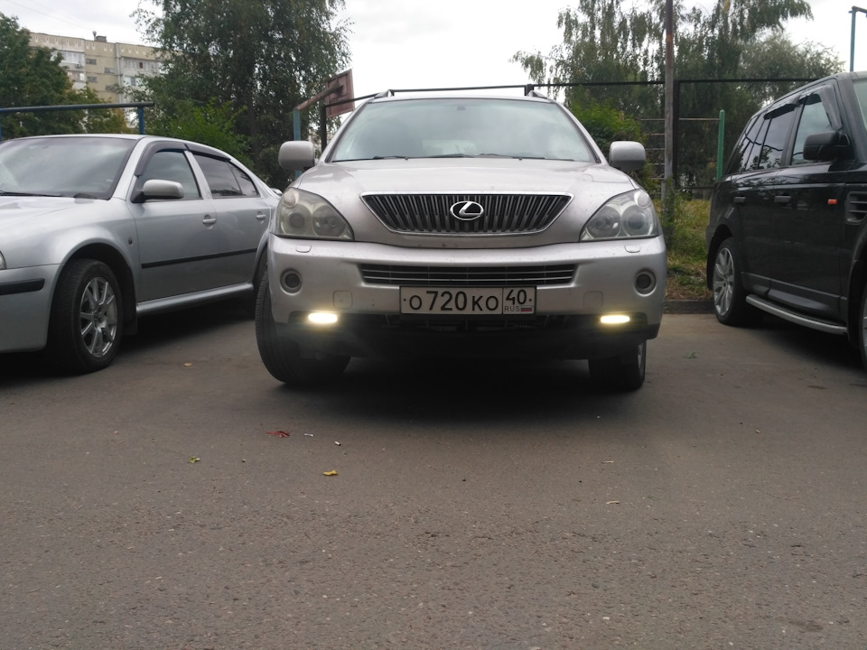 ДХО Philips Daylight 9 — Lexus RX 400h (2G), 3,3 л, 2007 года ...