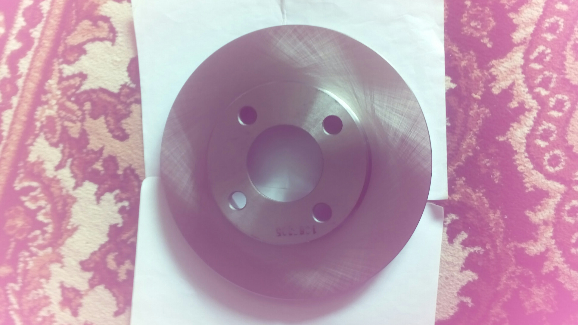 Передний вентилируемый тормозной диск Ауди 80 — Audi 80 (B3), 1,8 л ...