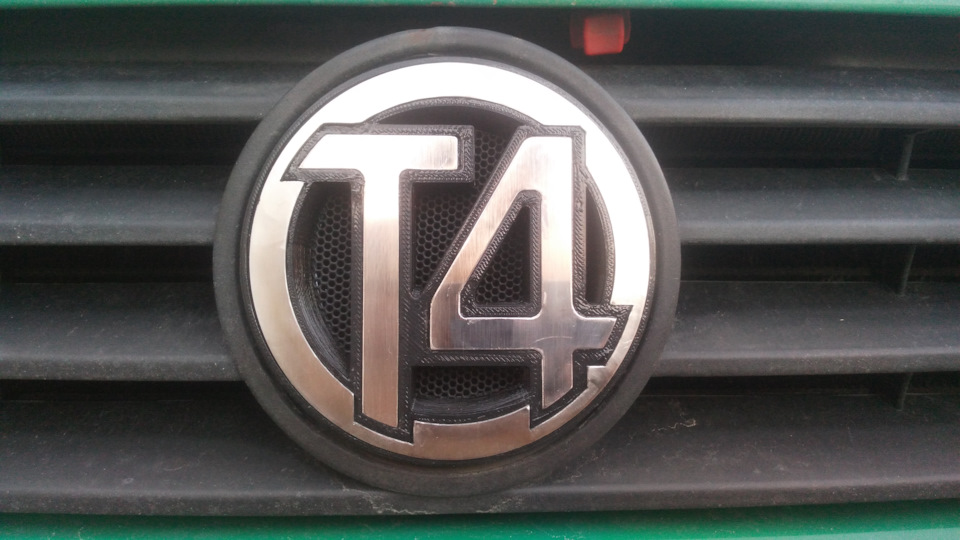 Новая эмблема — Volkswagen Transporter T4, 2,5 л, 2001 года ...