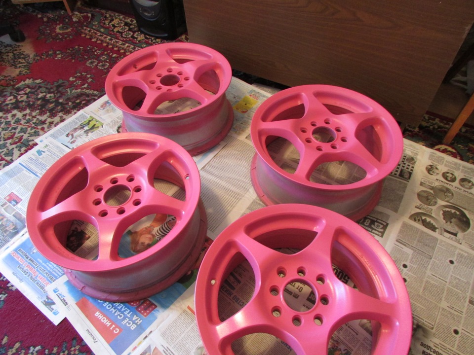 patrick star wheels)))) — Honda Fit (1G), 1,5 л, 2002 года | колёсные ...