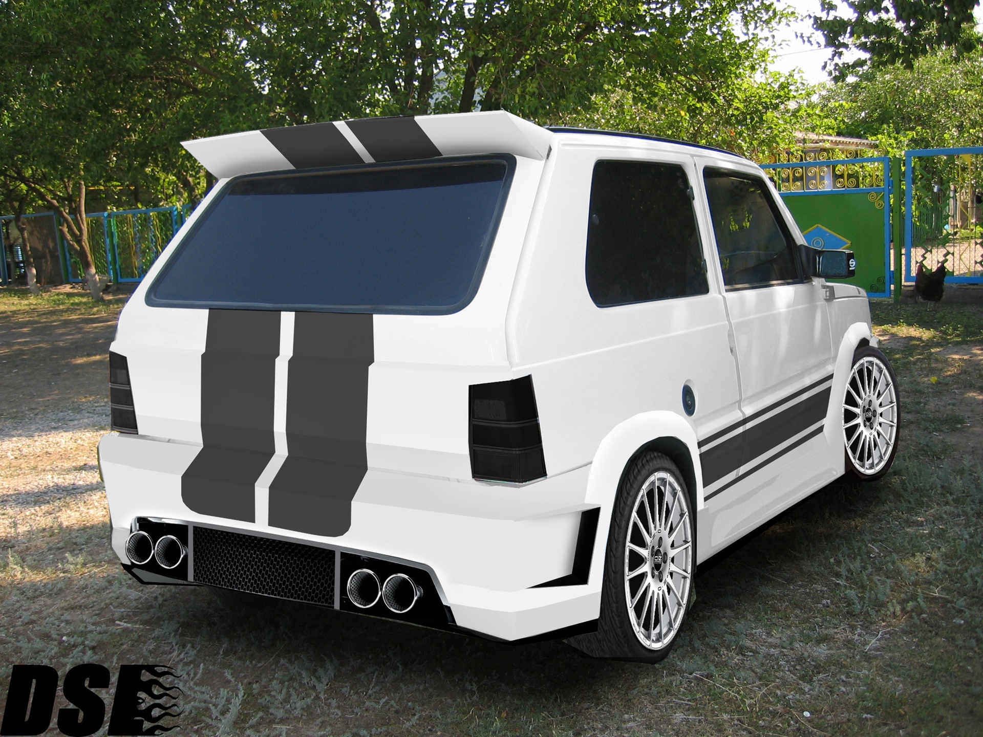 планируемый результат — FIAT Panda (1G), 0,7 л, 1987 года | тюнинг | DRIVE2