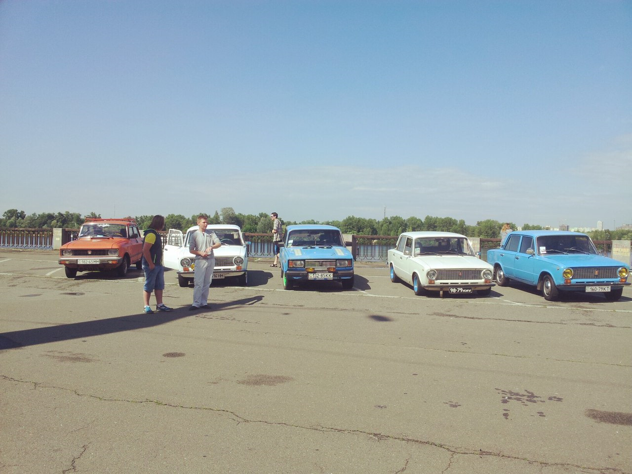Не большая встреча с Retro Cars Kyiv — Lada 21011, 1,6 л, 1976 года ...