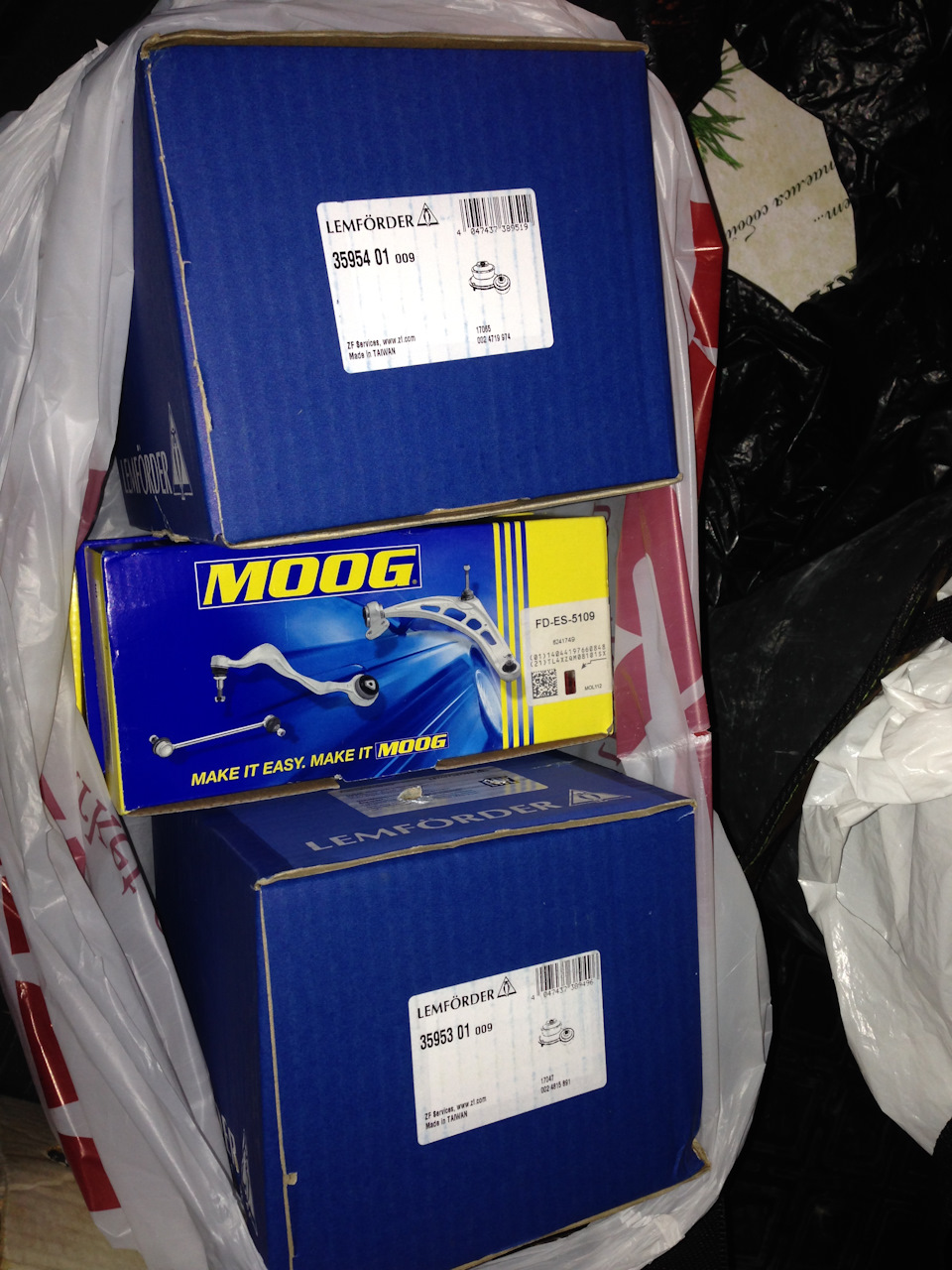 Замена рулевых и сб — Land Rover Freelander 2, 2,2 л, 2010 года | визит ...