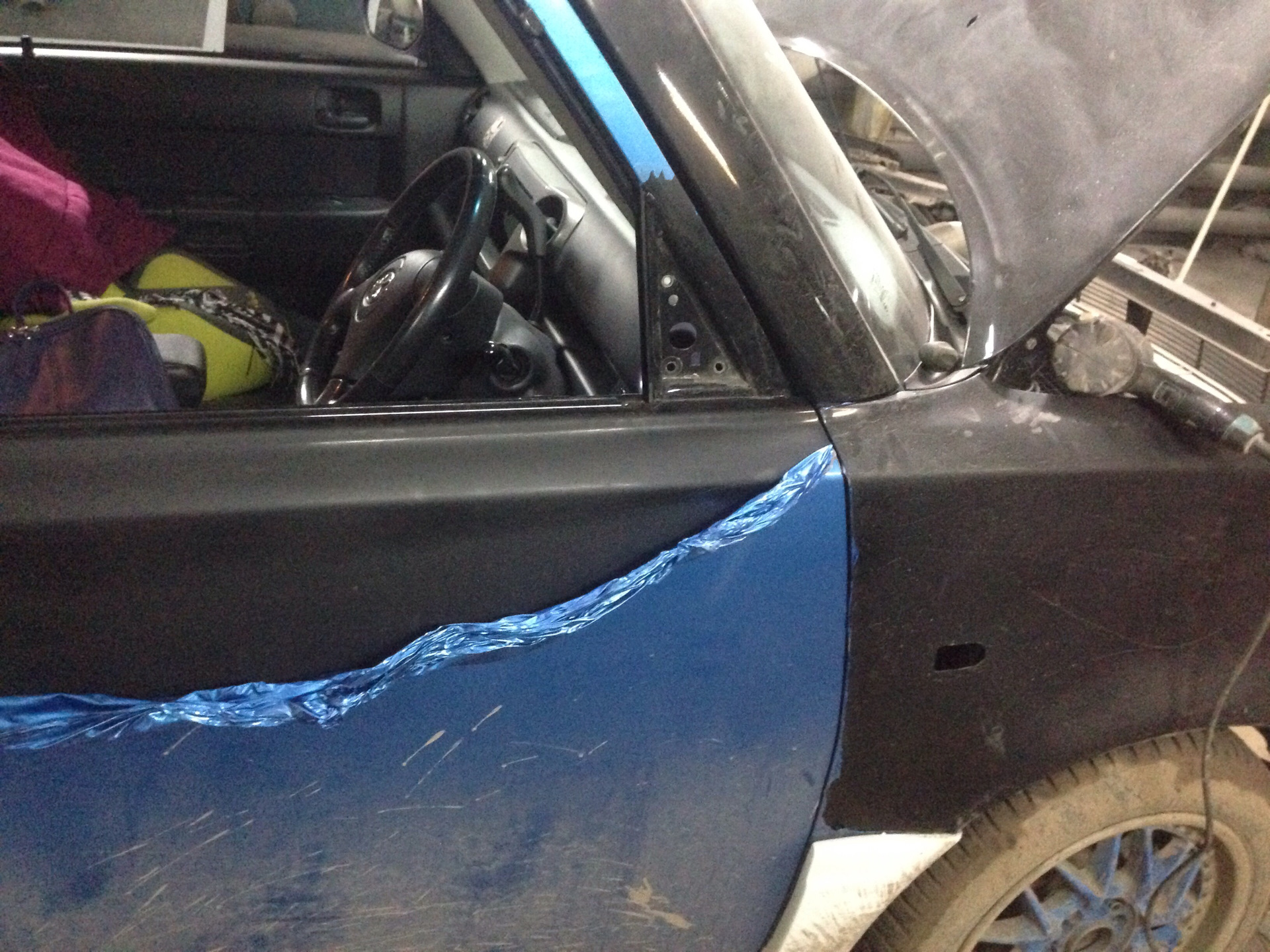 Вот и заехали в гараж наконец! — Toyota bB (NCP30), 1,5 л, 2003 года ...