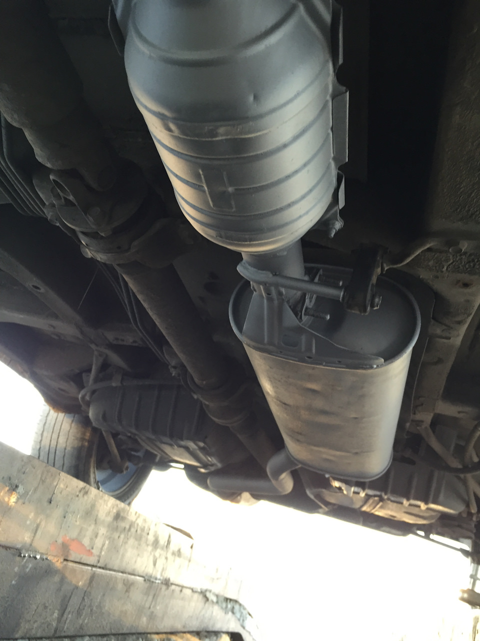 Глушитель… — Lexus RX (1G), 3 л, 2000 года | своими руками | DRIVE2