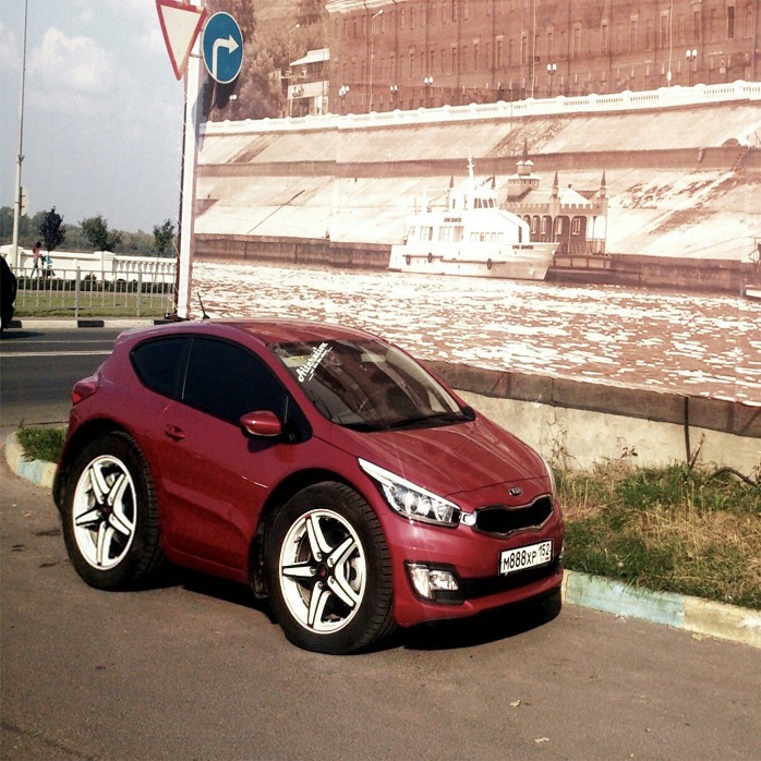 Funny mini car — KIA Pro_Ceed (2G), 1,6 л, 2013 года | фотография | DRIVE2