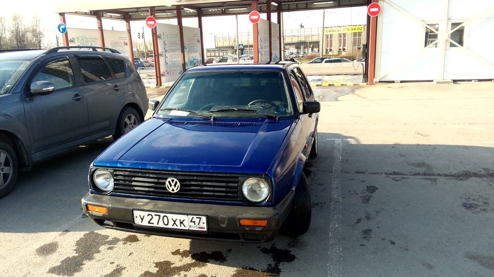 Volkswagen Golf Mk2 1.6 бензиновый 1988 | '88 на DRIVE2
