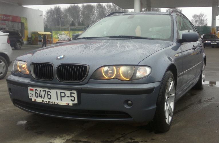 shadow line+perfomance — BMW 3 series Touring (E46), 2 л, 2005 года ...