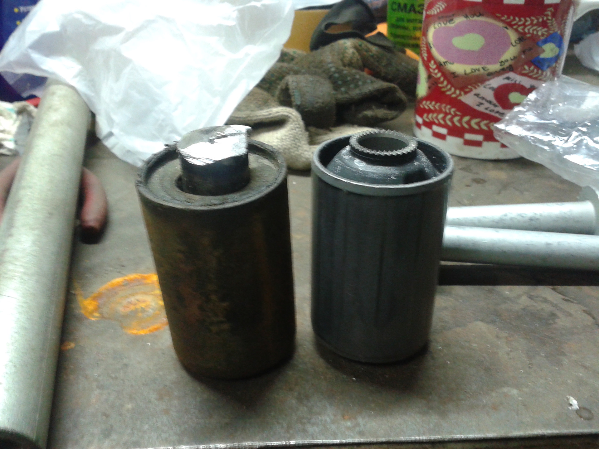 замена сайлентблоков задней подвески — Great Wall Deer, 2,2 л, 2006 ...