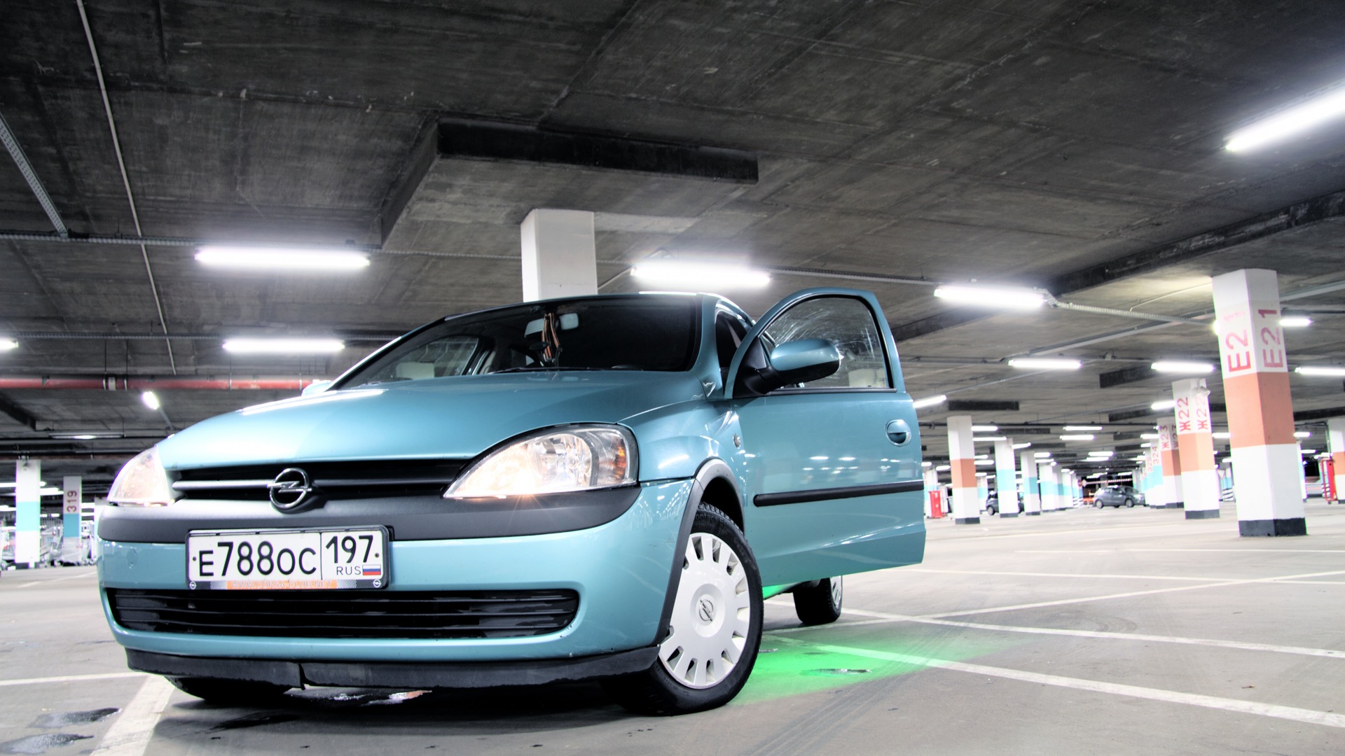 Opel Corsa C 1.4 бензиновый 2004 | turquoise на DRIVE2