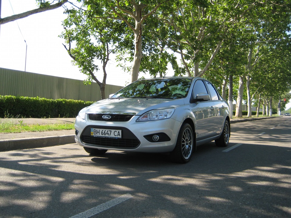 Доп.фары — Ford Focus Sedan II, 1,6 л, 2008 года | аксессуары | DRIVE2