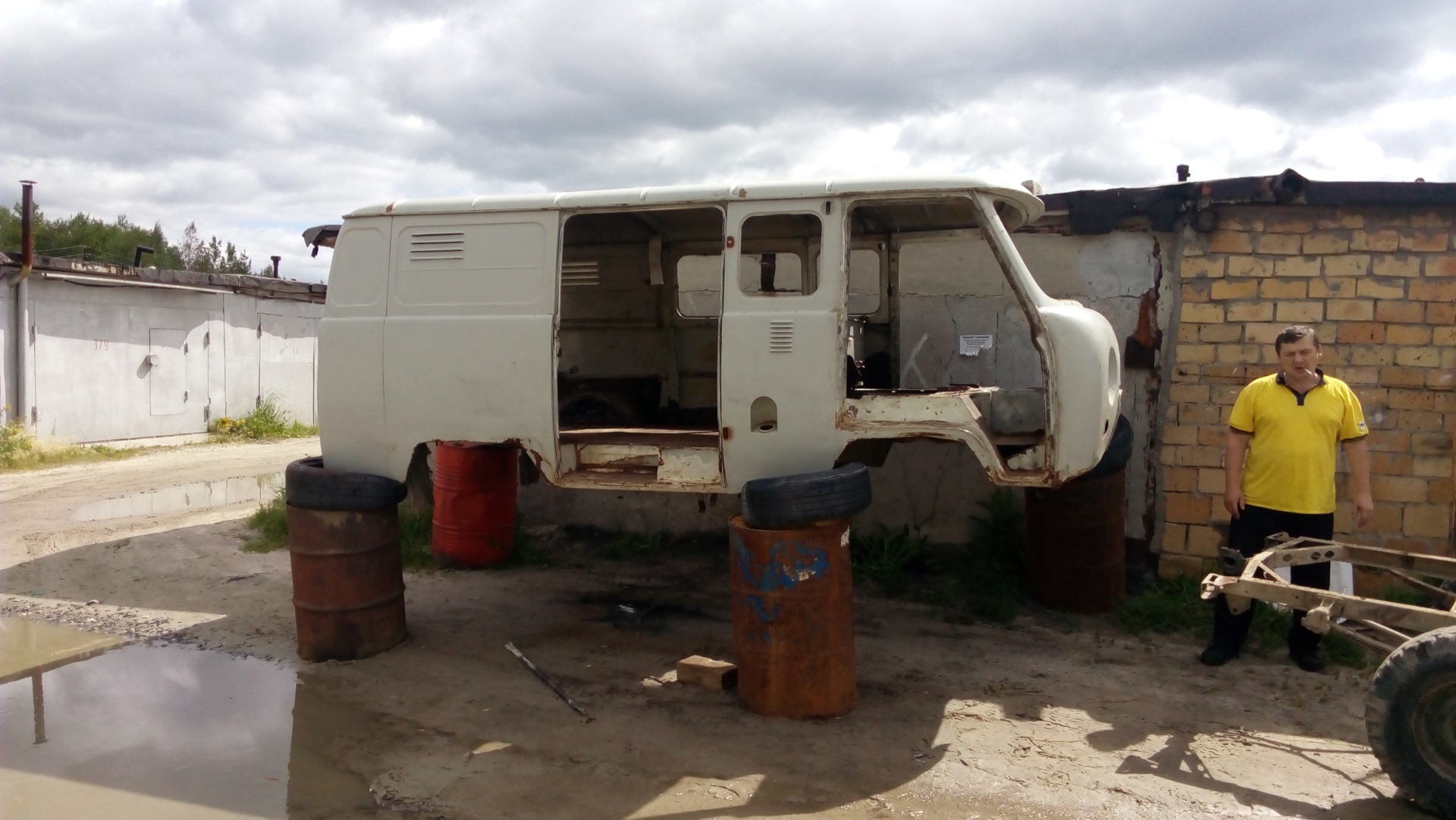 2.расчленение — УАЗ 3909, 2,5 л, 1997 года | кузовной ремонт | DRIVE2