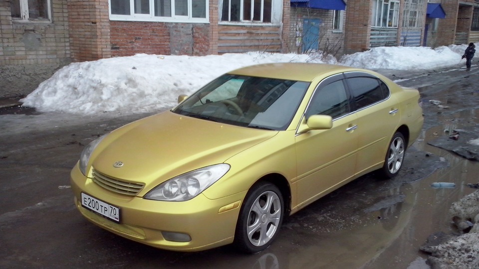 Toyota Windom (30) 3.0 бензиновый 2001 | Золотой на DRIVE2