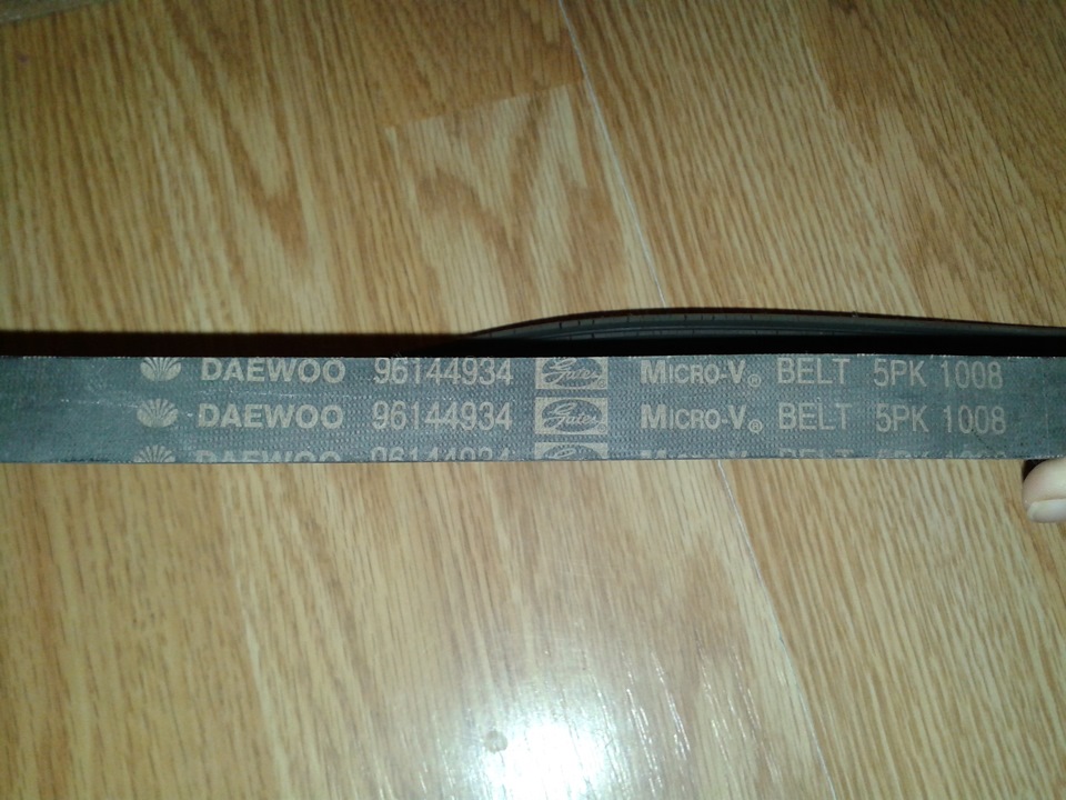 Прокладка крышки клапанов и ремень генератора! — Daewoo Nexia (N150), 1 ...