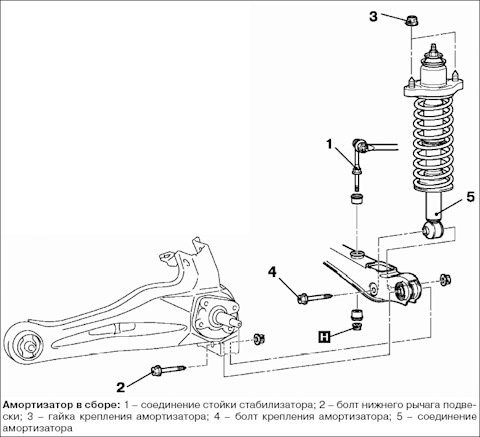 4113A125 Рычаг задней подвески в сборе, нижний Mitsubishi | Запчасти на ...