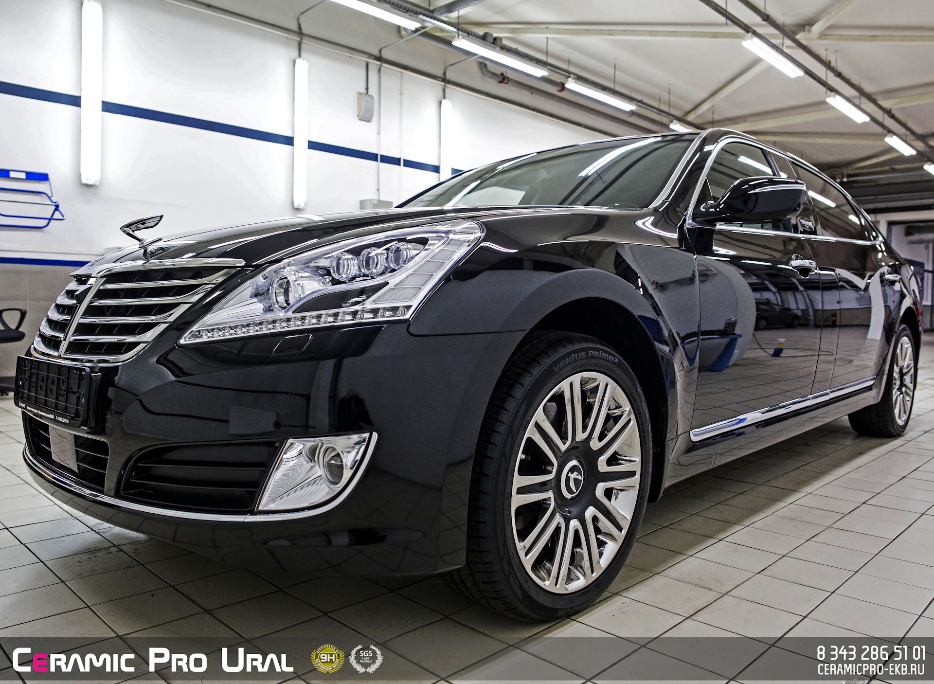 Пример высококачественной работы — защищённый автомобиль Equus ...