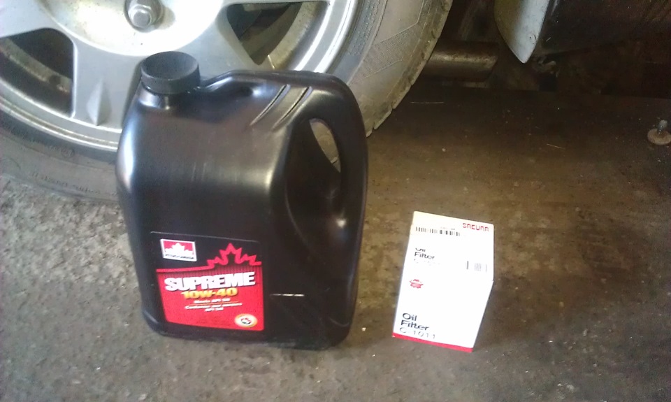 Поменял масло — KIA Spectra, 1,6 л, 2008 года | плановое ТО | DRIVE2