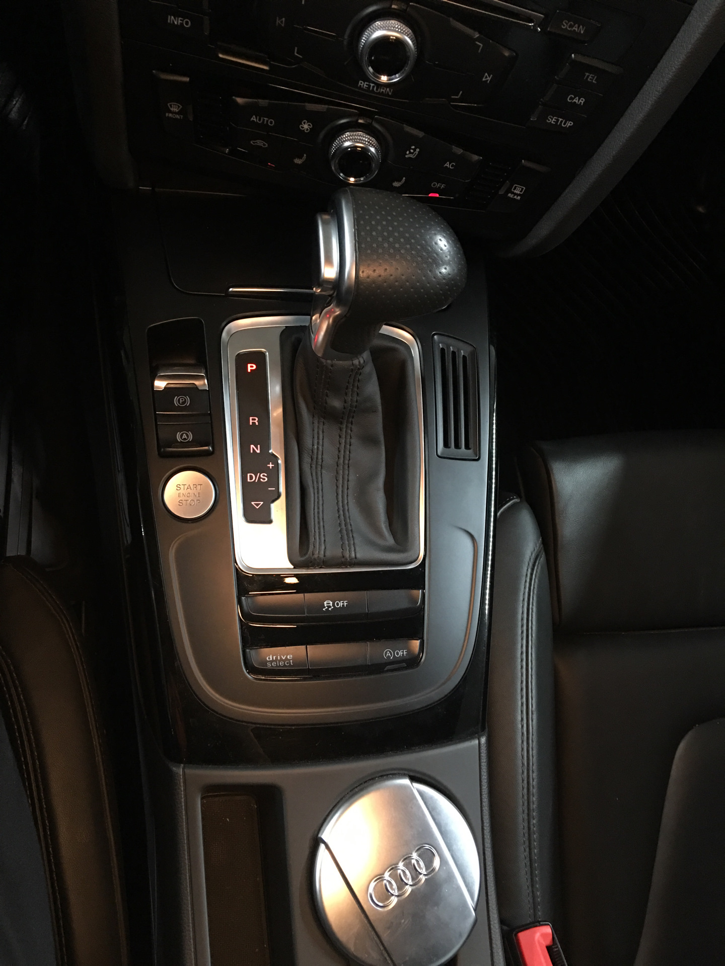 Начало установки кнопки Start/Stop продолжение… — Audi A5 (1G), 2 л ...