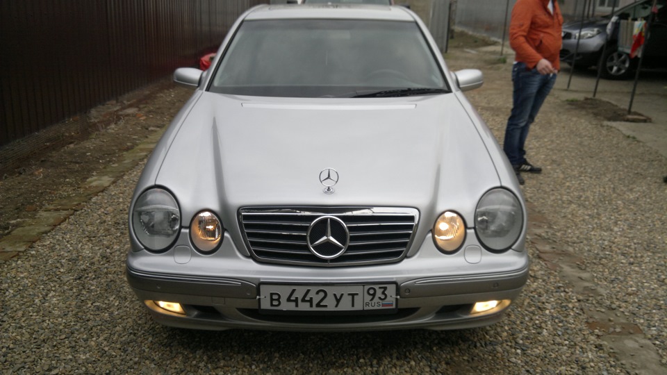 История покупки и дорога домой. — Mercedes-Benz E-Class (W210), 2,7 л ...
