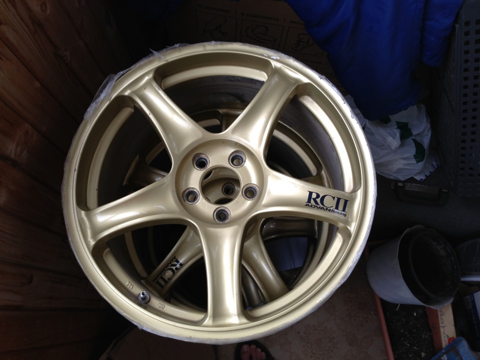 Advan RC2 — Subaru Forester (SG), 2 л, 2007 года | колёсные диски | DRIVE2