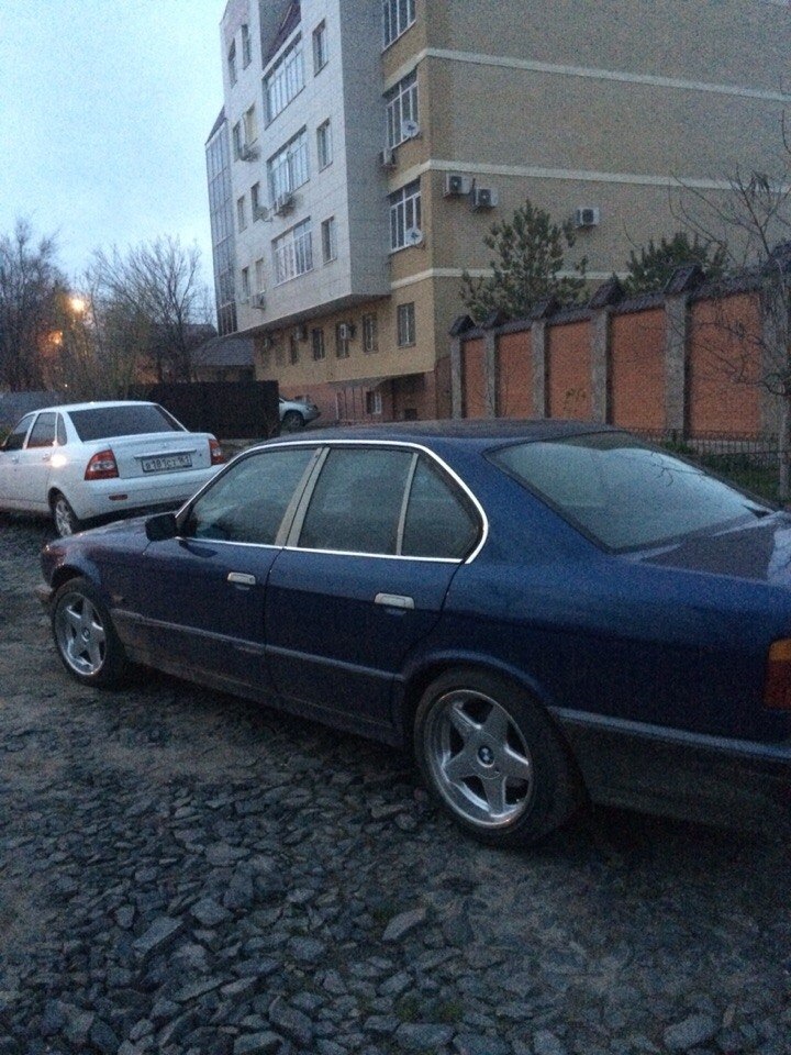 Azev C R17 8.5-10J — BMW 5 series (E34), 3,4 л, 1991 года | колёсные ...