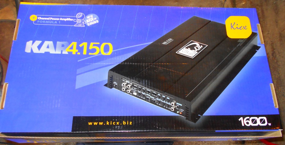 Новый усь на фронт (Kicx KAR 4.150) — Lada Приора хэтчбек, 1,6 л, 2011 года | автозвук | DRIVE2