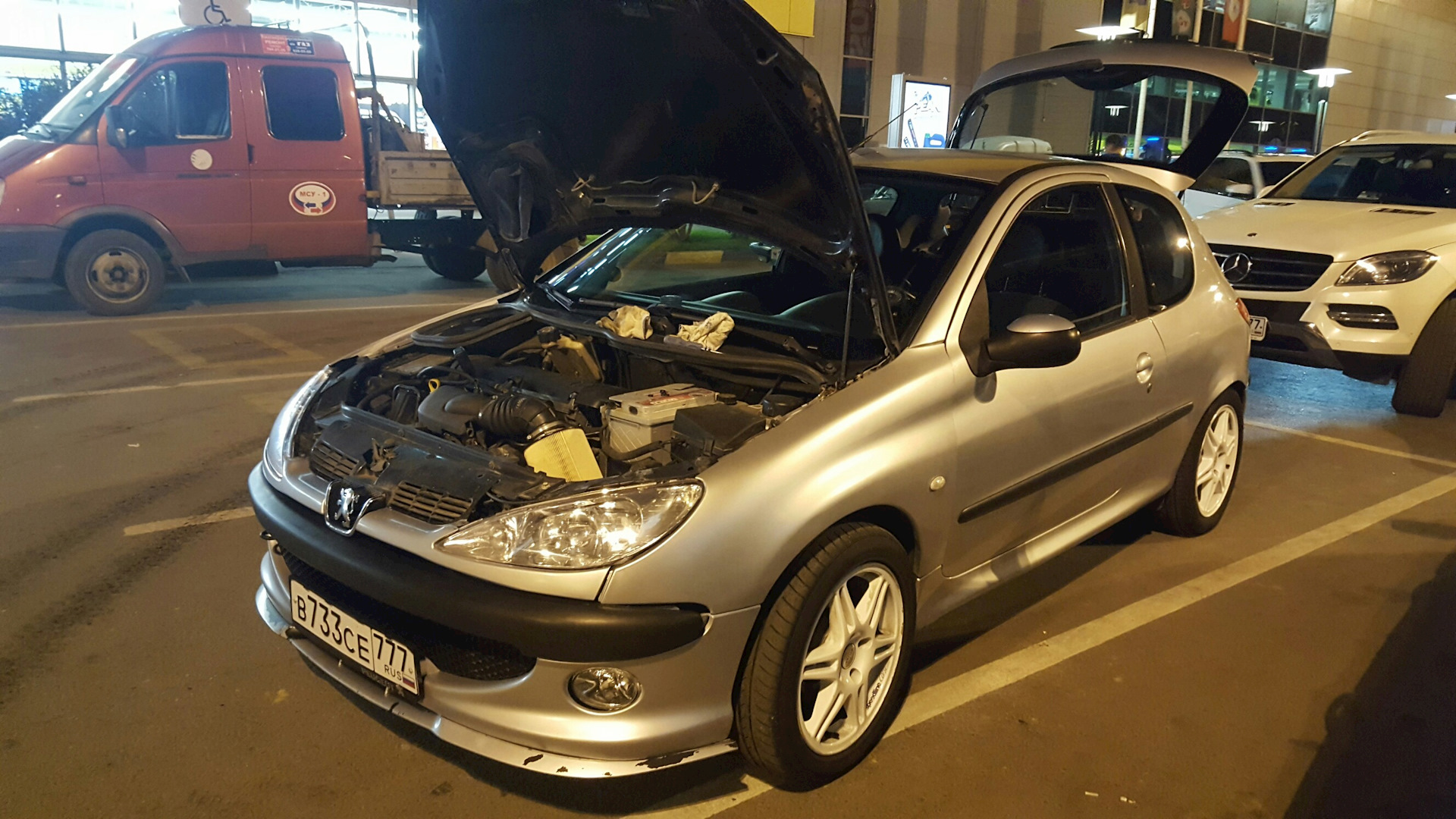 Сска все же я, властелин колец — Peugeot 206 GTI, 2 л, 1999 года | своими руками | DRIVE2