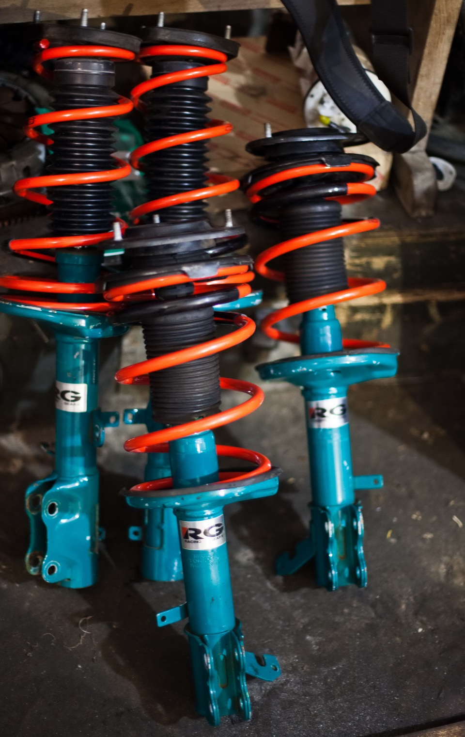 Зимняя подвеска Tokico RACING GEAR на Tanab > Бах :) — Toyota Corolla ...