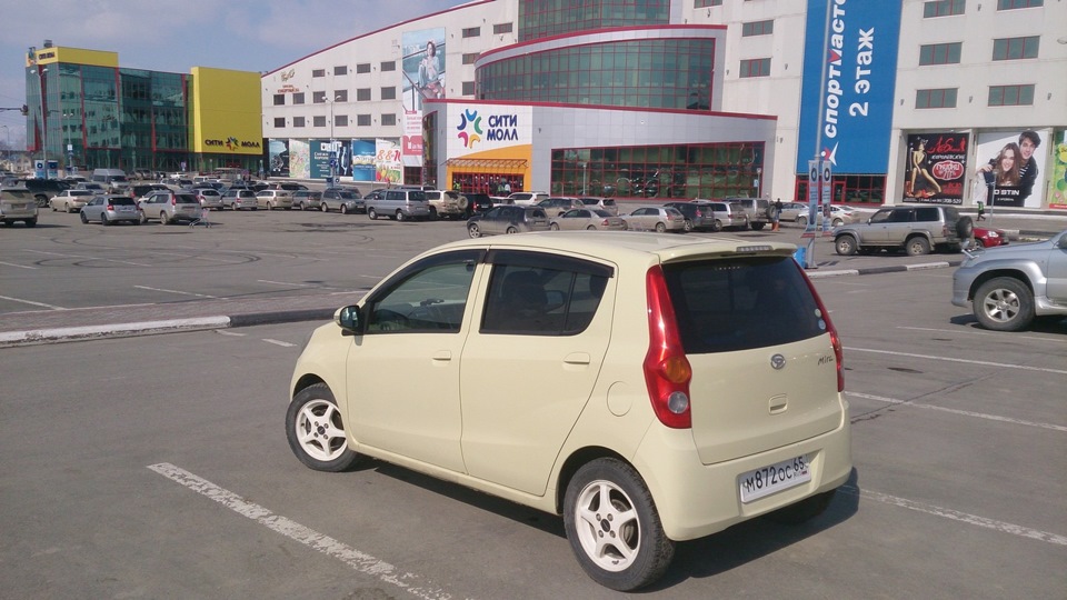 Я и Mira. Полгода вместе. — Daihatsu Mira (L275/L285), 0,7 л, 2008 года | наблюдение | DRIVE2