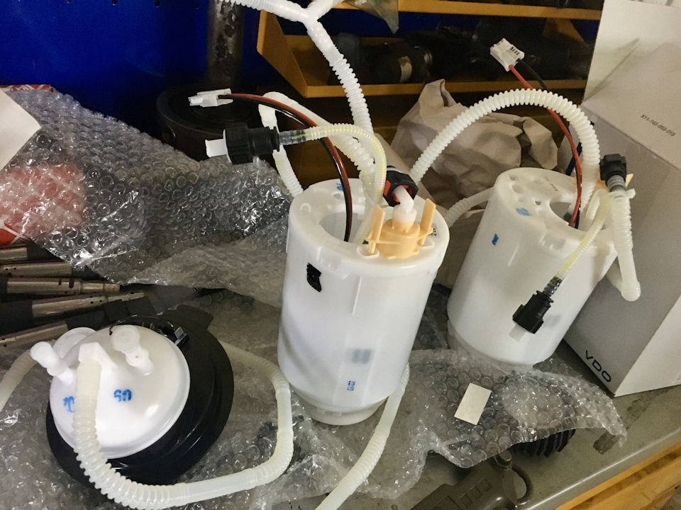 Замена топливных насосов и фильтра — Porsche Cayenne (1G) 955/957, 3,2 ...