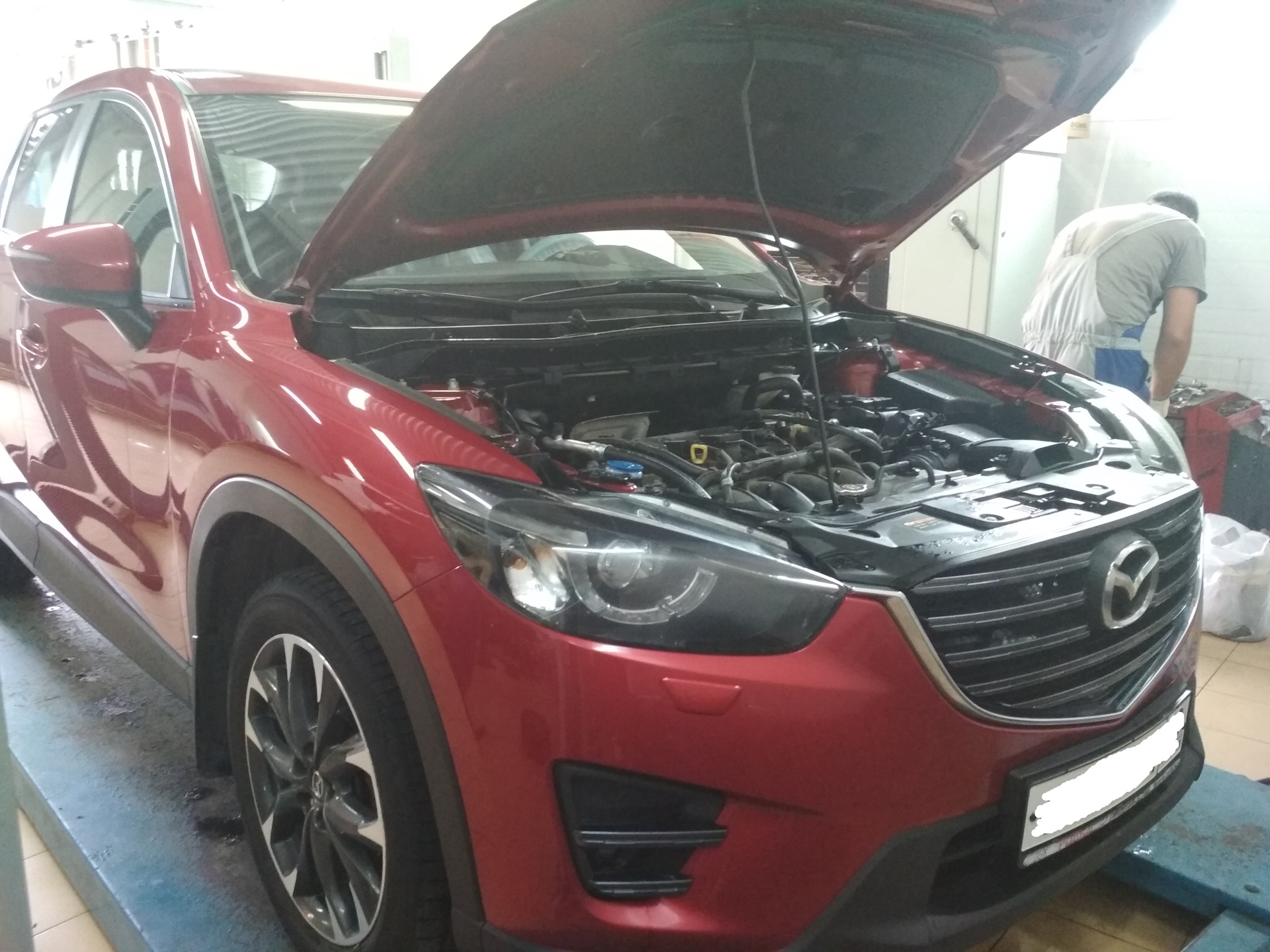 ТО 3 / 45 т км — Mazda CX-5 (1G), 2,5 л, 2016 года | плановое ТО | DRIVE2