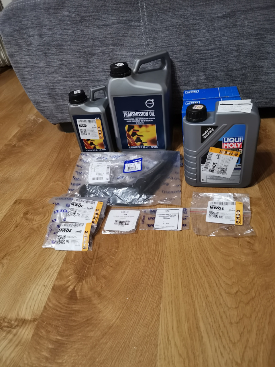 Запчасти для ТО — Volvo S60 (2G), 2,5 л, 2013 года | запчасти | DRIVE2