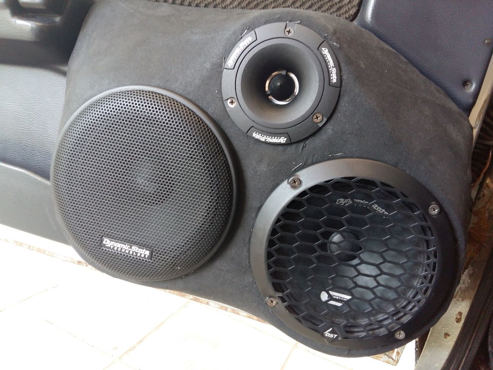 Подиумы 16-16-Рупор + Видео басухи — Lada 21099, 1,5 л, 1999 года ...